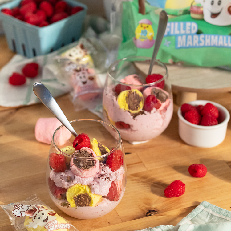 Chocolate Raspberry Ambrosia – Stuffed Puffs