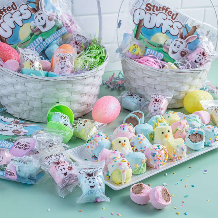 Easter "Egg" Decorating – Stuffed Puffs