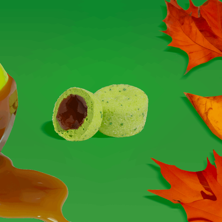 Caramel Apple – Stuffed Puffs