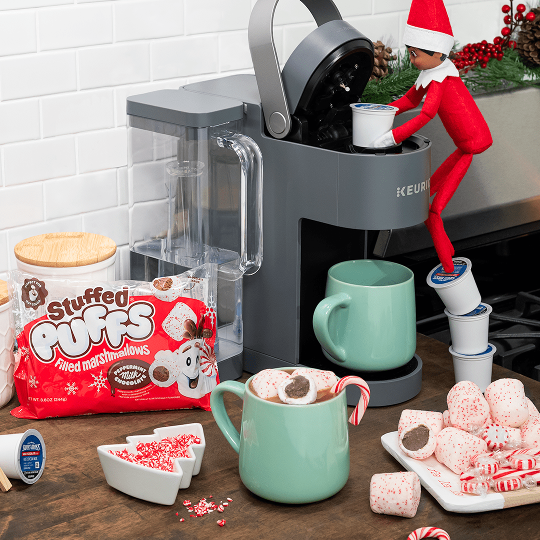 Peppermint Milk Chocolate – Stuffed Puffs